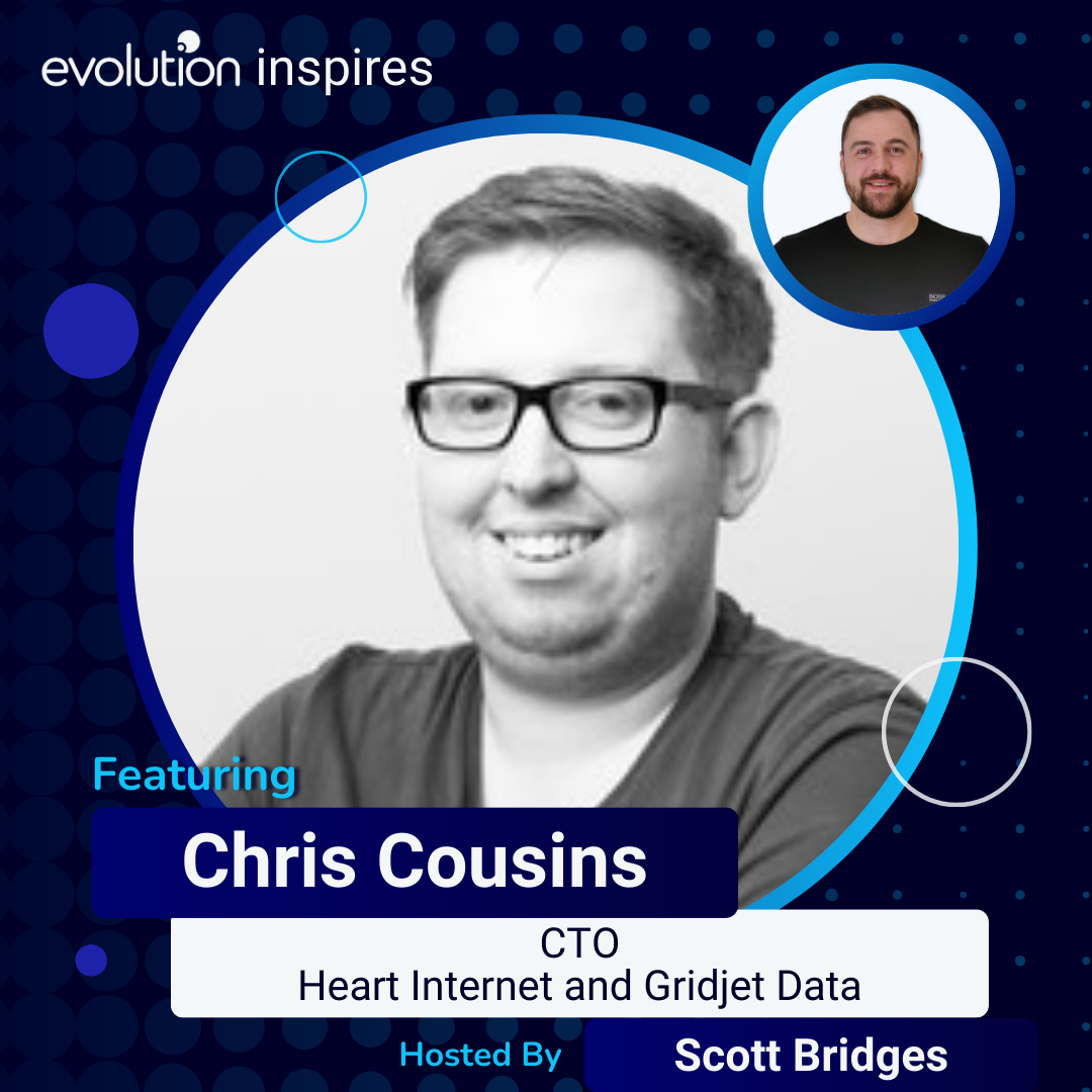 Evo Inspires - Chris Cousins - CTO - Heart internet and Gridjet Data ...
